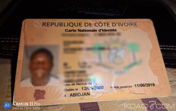 Côte d'Ivoire : CNI, le Gouvernement proroge les cartes dont la ...