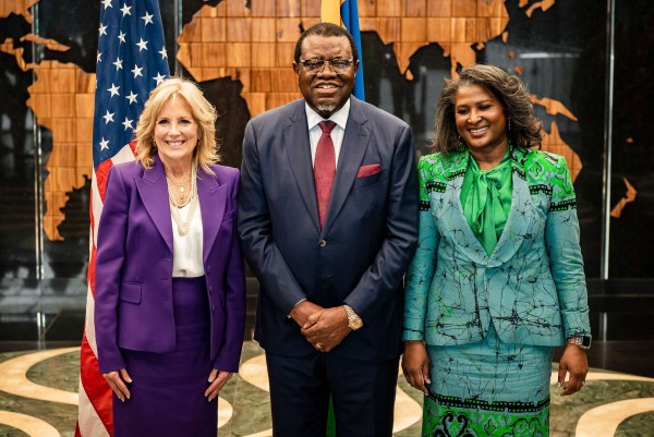 Namibie-Kenya : Jill Biden, la « First Lady » américaine en opération ...