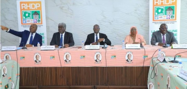 Côte d'Ivoire : RHDP, le Directoire annonce l'enrôlement de 351 357 militants dans la base de ...