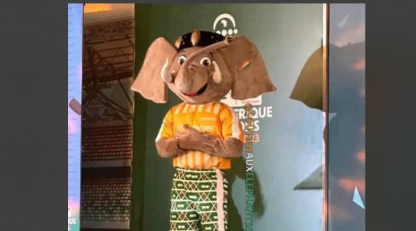 Côte d'Ivoire : « Akwaba », la mascotte de la CAN2023 à Abidjan ...