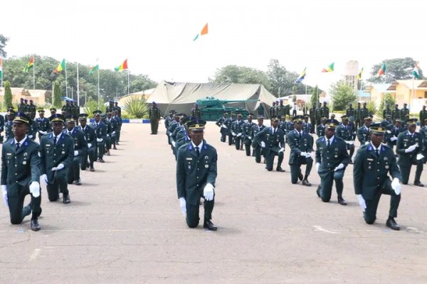 Côte d'Ivoire : Bouaké, 178 élèves sous-officiers de la 33e promotion ...