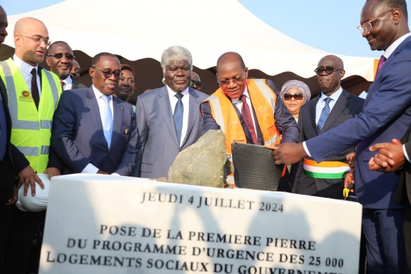 Côte d'Ivoire : Lancement du projet de construction de 25.000 logements ...