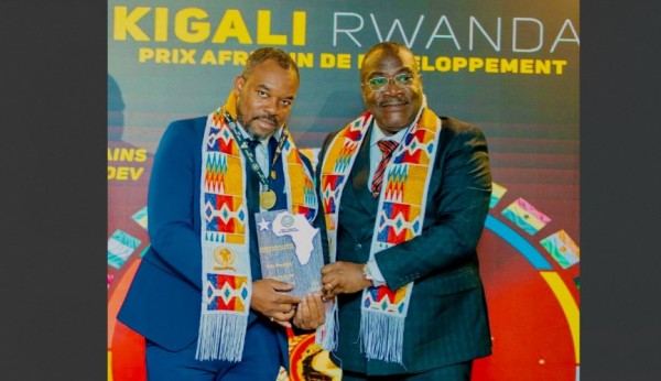 Côte d'Ivoire : Ange Diby honoré au PADEV 2024 pour son impact dans le ...