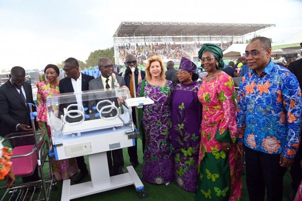 Côte d'Ivoire : 8 mars 2025, Dominique Ouattara aux côtés d'Adama ...