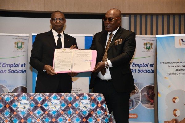 Côte d'Ivoire : Le gouvernement et la MUGEFCI s'engagent à porter à 80% le taux de couverture ...