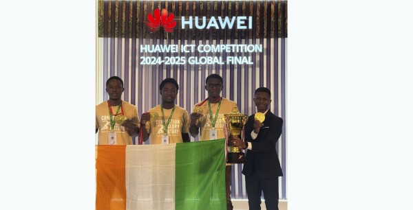 Côte d'Ivoire : Huawei ICT Competition 2024-2025, trois étudiants ...
