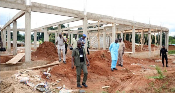 Côte d'Ivoire : Le Ministre Vagondo s'imprègne de l'évolution des chantiers lancés dans son ...