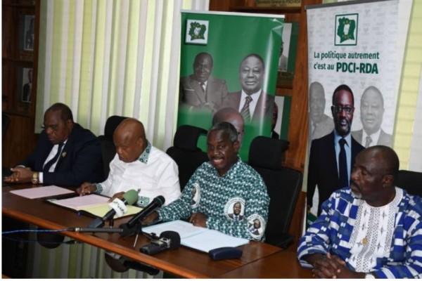 Côte d'Ivoire : A trois jours de la Présidentielle, le PDCI-RDA réaffirme qu'il ne soutiendra ...